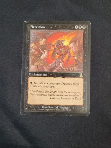 MTG Attrition Urza's Destiny 52/144 Regular Rare | eBay
