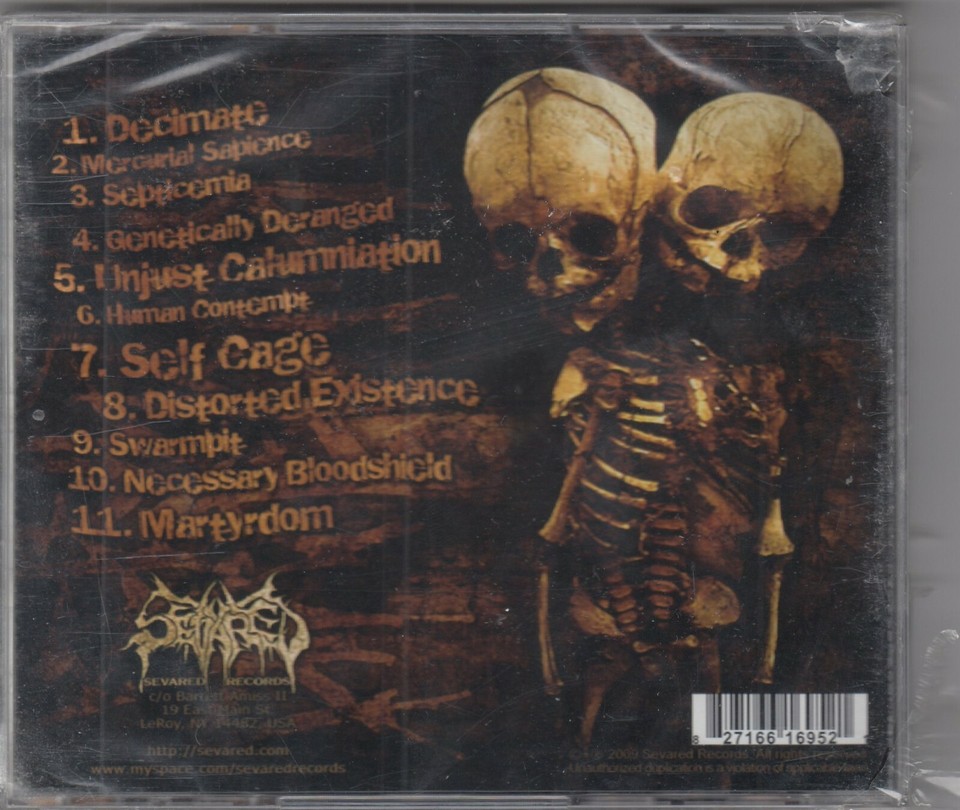 Repulsive Dissection - Cut Open The Aberration CD 2009 METAL NEW SEALED ...