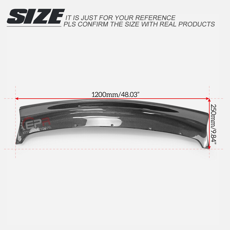 For Nissan 350Z Convertible EPA Type Carbon Fiber Duckbill Spoiler ...