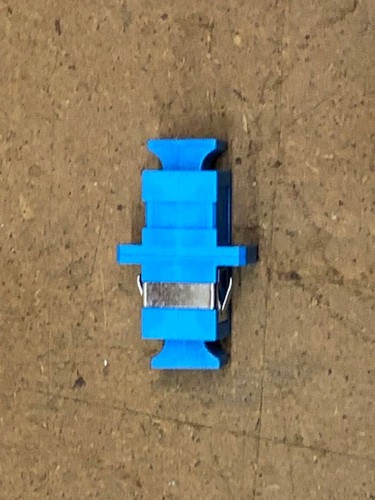 Fiber optic bulkhead adapter SC-SC simplex | eBay