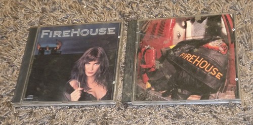 Firehouse, Self titled and Hold Your Fire CDs 89s Glam Hair Rock Heavy ...