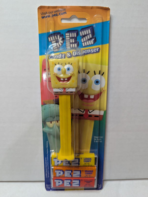 Nickelodeon PEZ Spongebob Squarepants PEZ Dispenser New In The Package ...