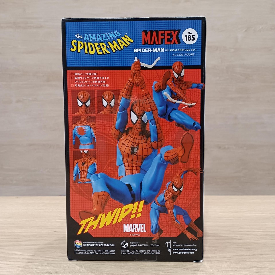 Amazing Spider Man Model Number SPIDER MAN CLASSIC COSTUME Ver MEDI COM ...