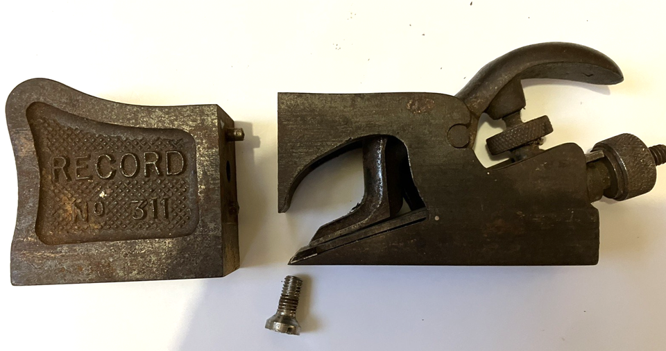 Vintage Record No 311 Bullnose Shoulder Plane Detachable Nose | eBay UK