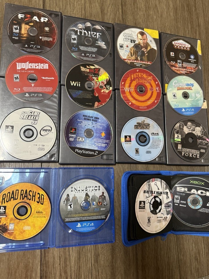 huge video game lot Ps5 / PS4 / PS3 / Xbox 360/ N64/ Sega Genesis/ Ds ...