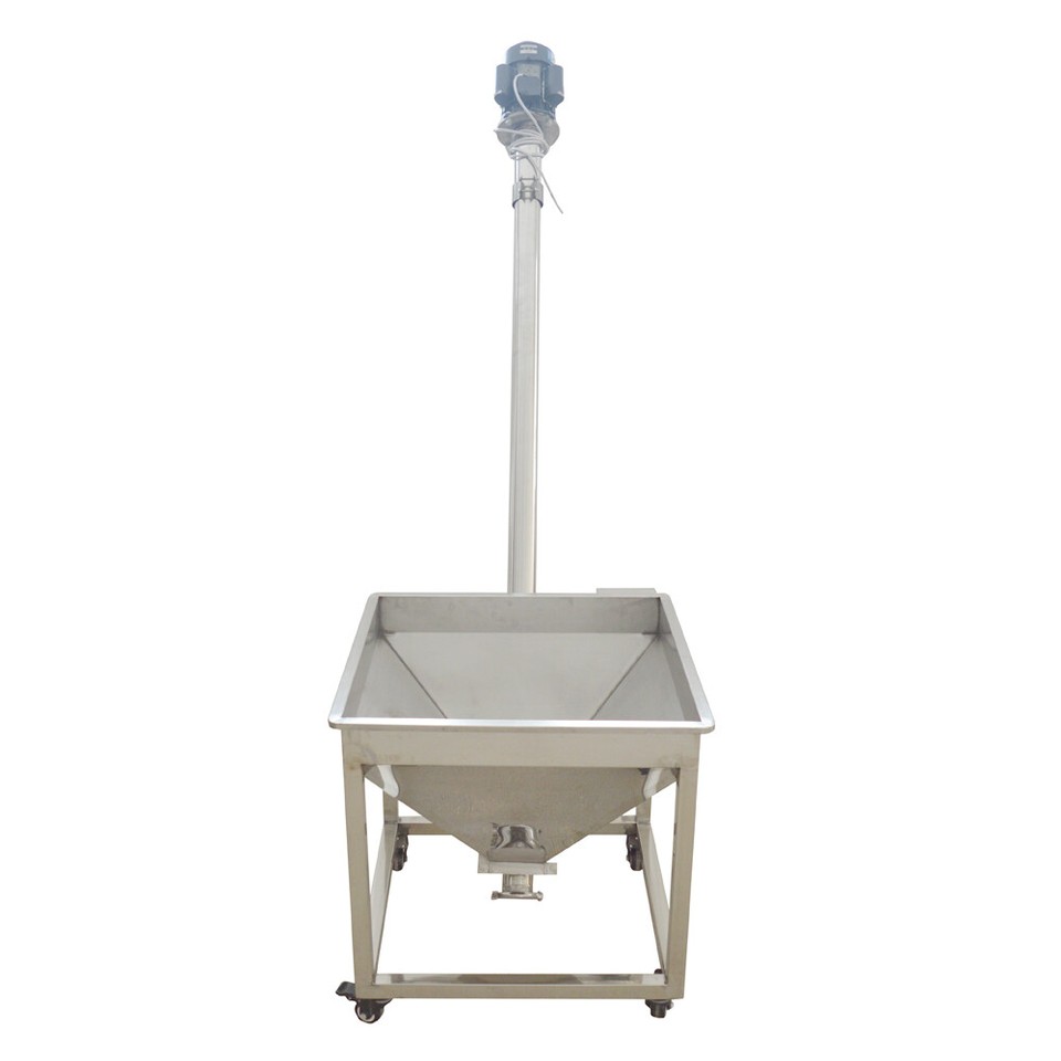 Helical Auger Conveyor Portable Spring Conveying Particle Feeder 220V ...