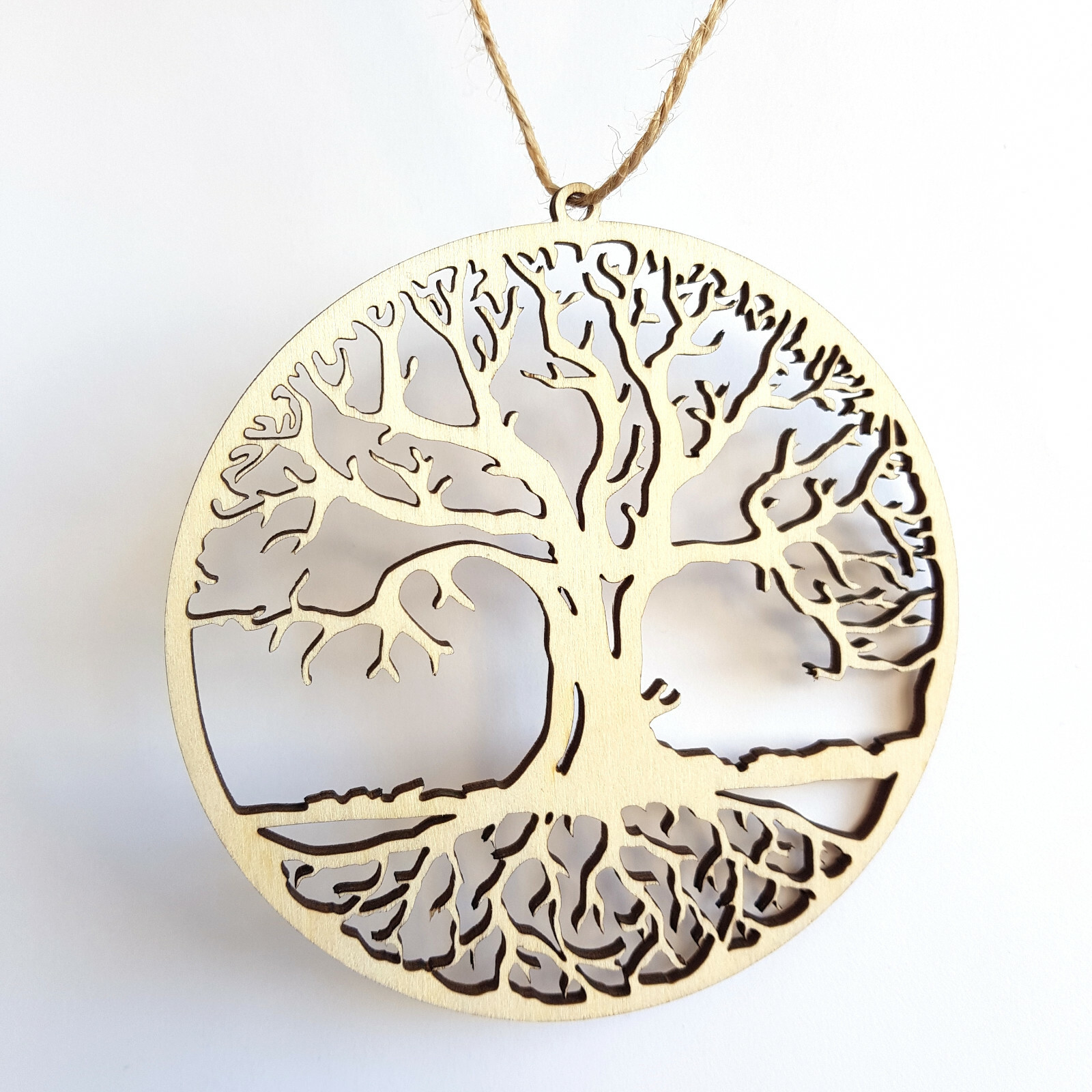 Tree Of Life Hanging Wooden Decoration Gift Home Decor Ornament ...