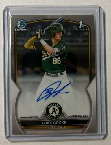 2023 Bowman Chrome Bjay Cooke 1st Bowman Prospect Auto | eBay