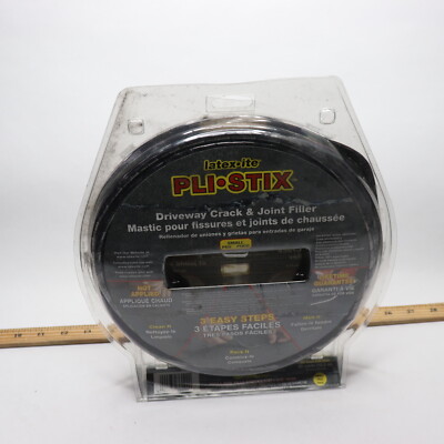 Latex-ite Pli-Stix 60 ft. Small Black Permanent Blacktop Joint and ...
