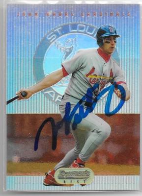 1995 Bowman's Best - JOHN MABRY- Hand Signed Autograph Refractor ...