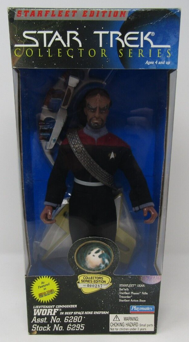 Lieutenant Commander Worf Deep Space 9 Uniform Star Trek Collector ...