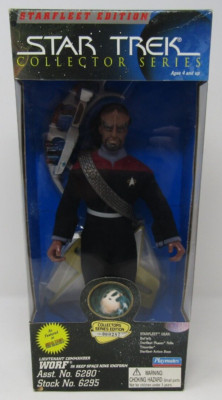 Lieutenant Commander Worf Deep Space 9 Uniform Star Trek Collector ...