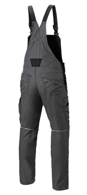 CLAAS ADULTS NEW STYLE BIB & BRACE DUNGAREE OVERALLS (0002555) (BLACK ...