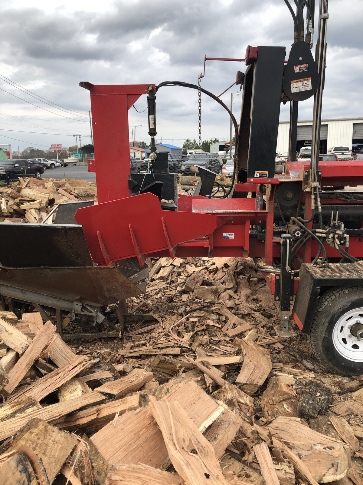 2019 Timberwolf pro HD 74 HP kohler firewood processor 438 hours great ...