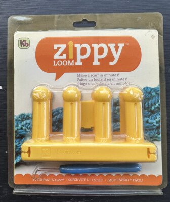 KB Zippy Loom Make A Scarf In Minutes Super Fast & Easy Knitting NEW | eBay