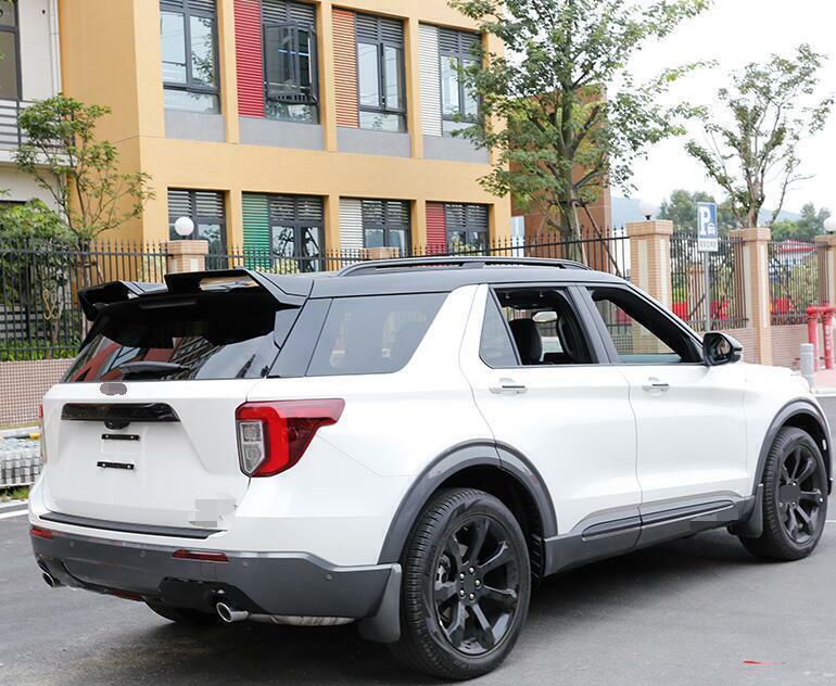 Rear Trunk Spoiler Wing Flap 1pcs Fit For Ford Explorer 2020-2022 Gloss ...