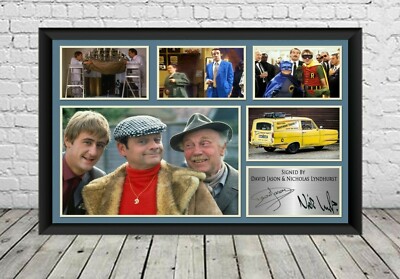 Only Fools and Horses Del Boy Signed Photo Print Autographed Poster ...