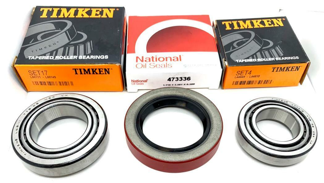 Trailer Hub Wheel TIMKEN Bearing Kit L44649 L68149 NATIONALSeal 1.719 ...