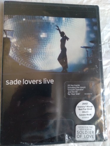Sade Lovers Live (DVD, 2001) New Sealed Tear | eBay