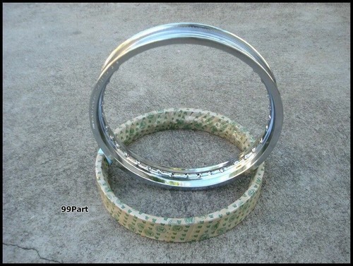 HONDA SUPERHAWK 305 250 CB77 CB72 FRONT & REAR WHEEL RIM METAL 2PCS | eBay