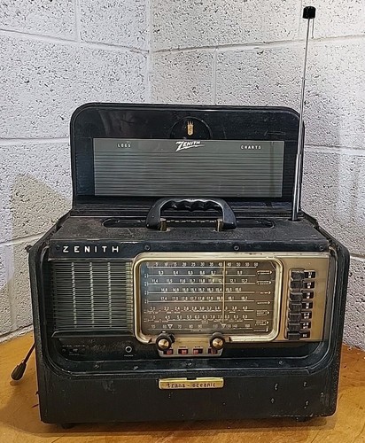 Zenith Transoceanic Wave Magnet Multi-Band Shortwave L600 Made In The ...