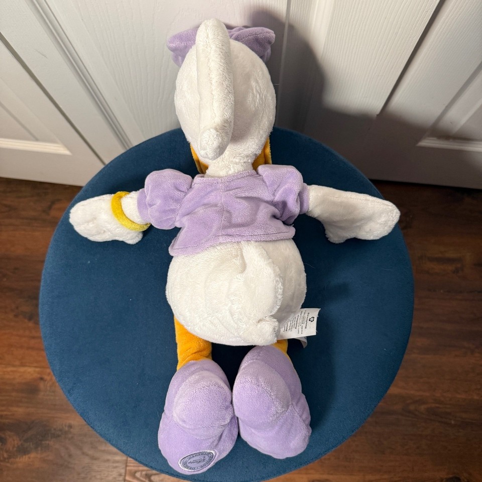 Disney Store Genuine Daisy Duck Plush Original Stuffed Animal Toy | eBay