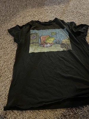 Nickelodeon SpongeBob "Aight, Imma Head Out" Meme T-Shirt Black Large ...