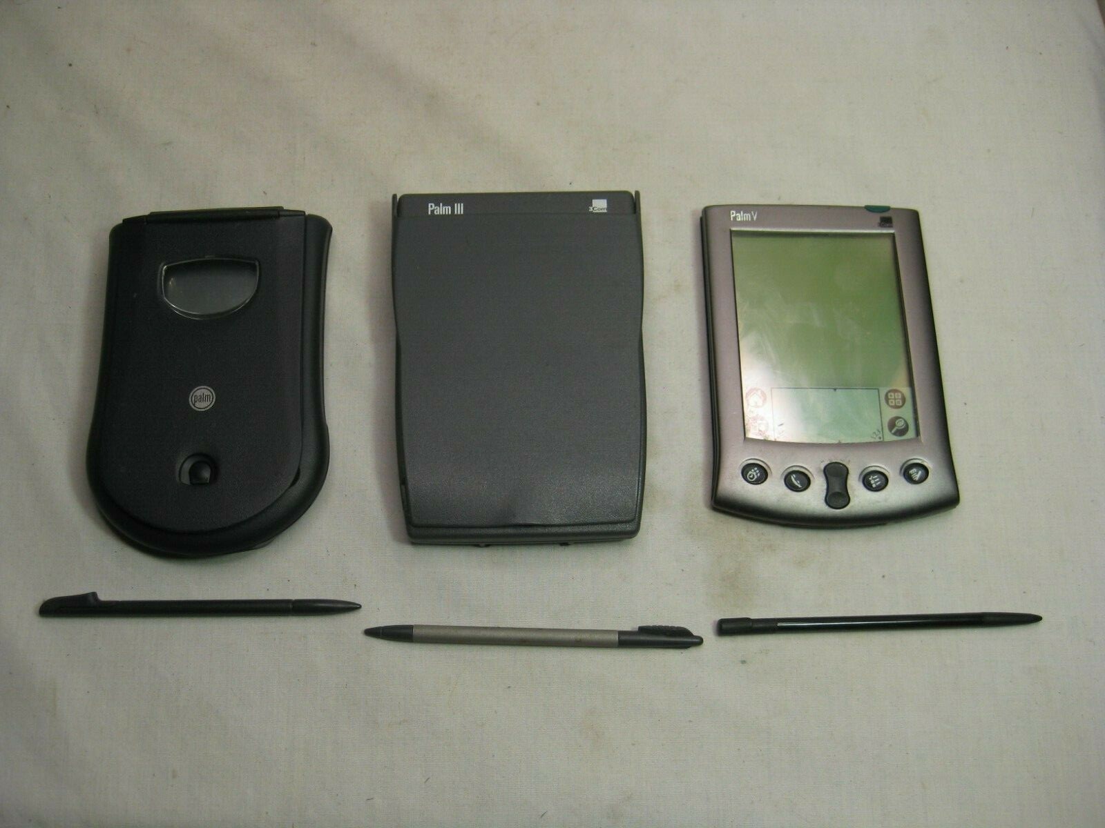 as-is not tested parts / repair PALM palm V III electronic pda 3Com lot ...