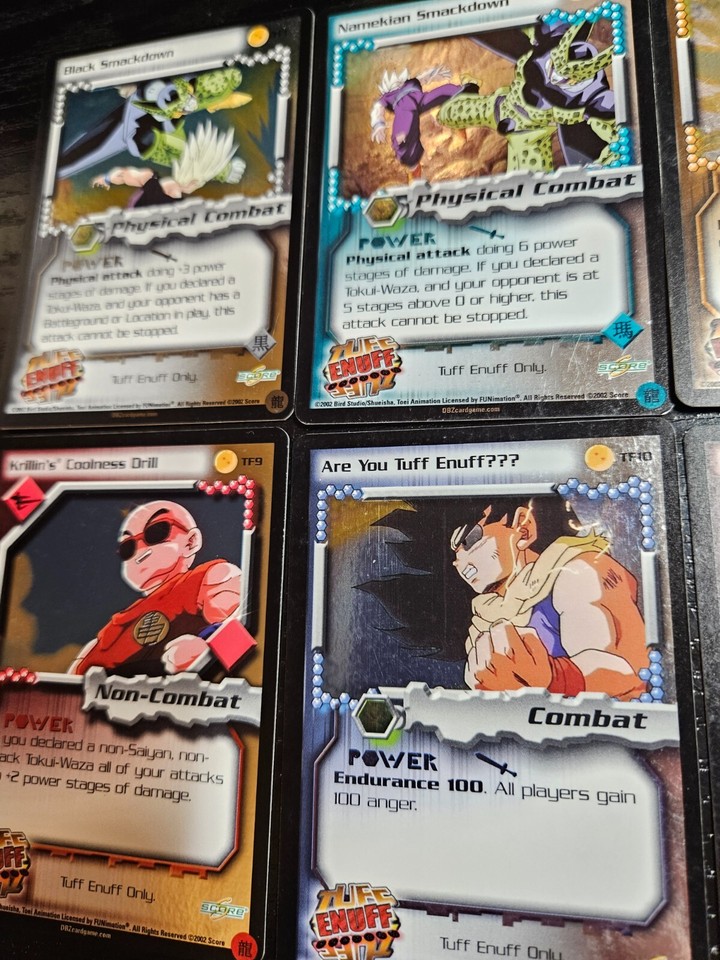 DBZ CCG 2002 Dragonball Z TCG Tuff Enuff Promo Limited Edition 20 of 22 ...