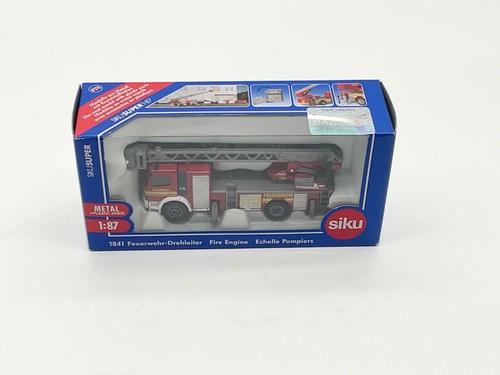 Siku 1841 ,,Feuerwehr-Drehleiter,, Siku Super 1:87 ,,NEU in OVP,, | eBay.de