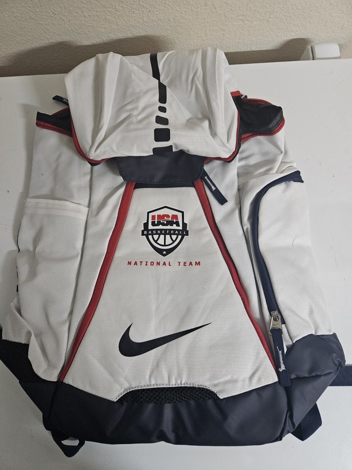 Nike Hoops Elite Pro USA Basketball Team Men’s Backpack Black Red | eBay