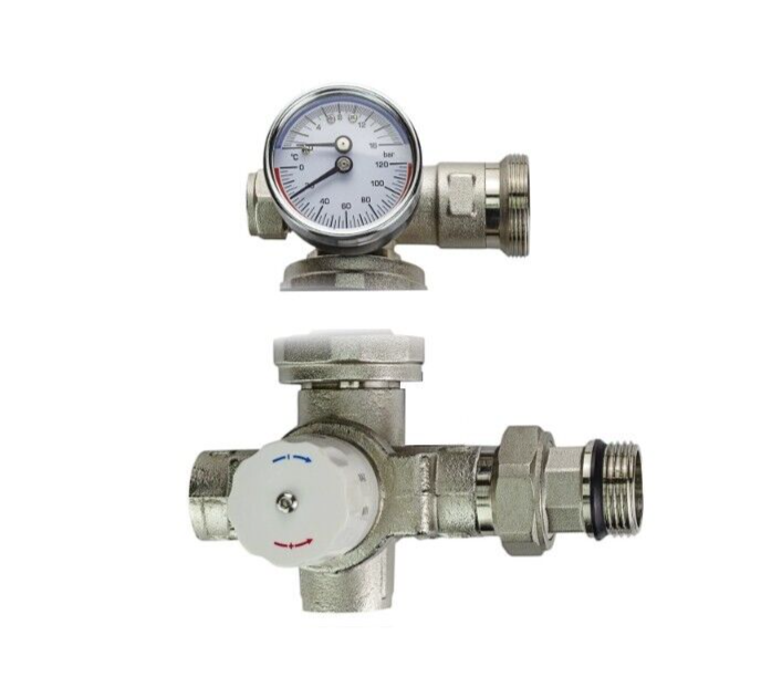 Underfloor Heating Manifold Grundfos AUTO Pump Mixing Valve / Blending ...
