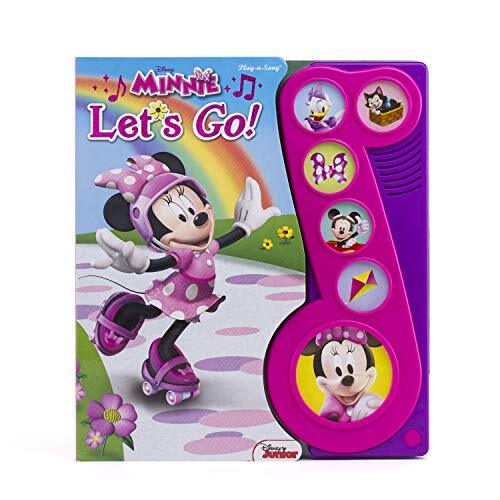 Disney Minnie Mouse - Let's Go! Little Music Note Sound Book - PI Kids ...