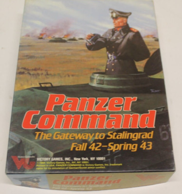 Panzer Command: The Gateway to Stalingrad Board Game, Unpunched 1984 ...