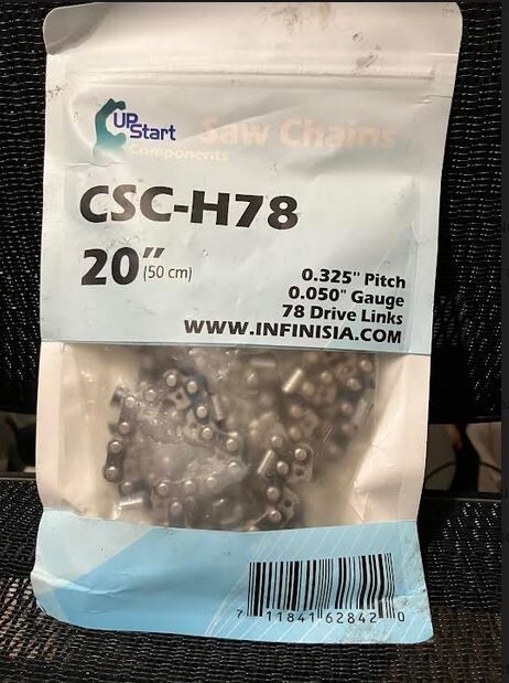 Replacement 20-Inch H78 20BPX Chainsaw Chain for Echo CS 3600, CS 4400 ...