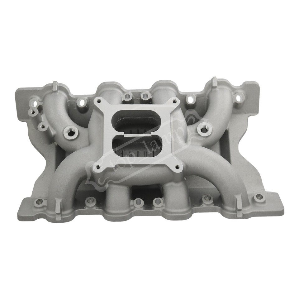 Small Block Engine Intake Manifold For Ford 351C RPM Air Gap V8 Dual ...