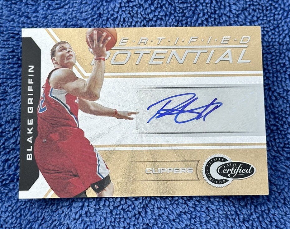 2010-11 Totally Certified BLAKE GRIFFIN CERTIFIED POTENTIAL AUTOGRAPH ...
