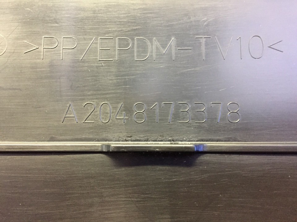 OEM MERCEDES BENZ FRONT LICENSE PLATE BRACKET #204-817-33-78 | eBay