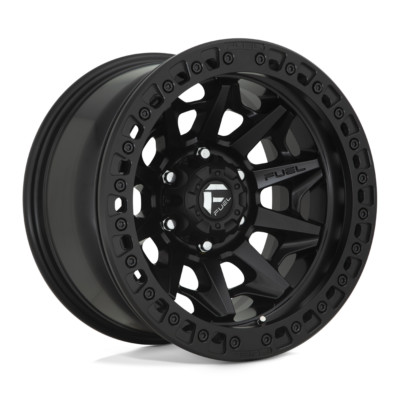 Fuel Offroad D114 COVERT BEADLOCK Matte Black Rim: 17x9, 5x127/5x5.0 ...
