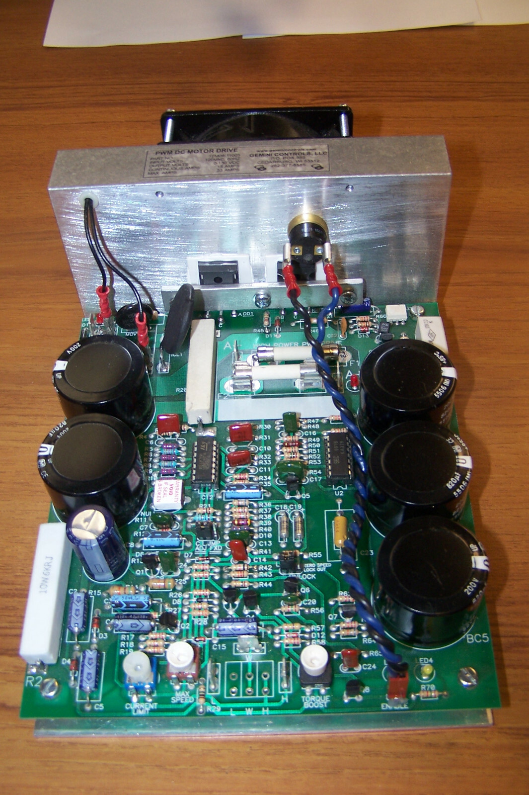 NEW Gemini Controls 1 1/2HP High Power PWM Motor Control / Controller ...