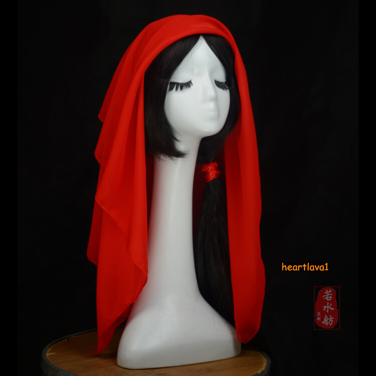 Tian Guan Ci Fu Xie Lian Red Hanfu Cosplay Costume Fancy Dress Outfit ...