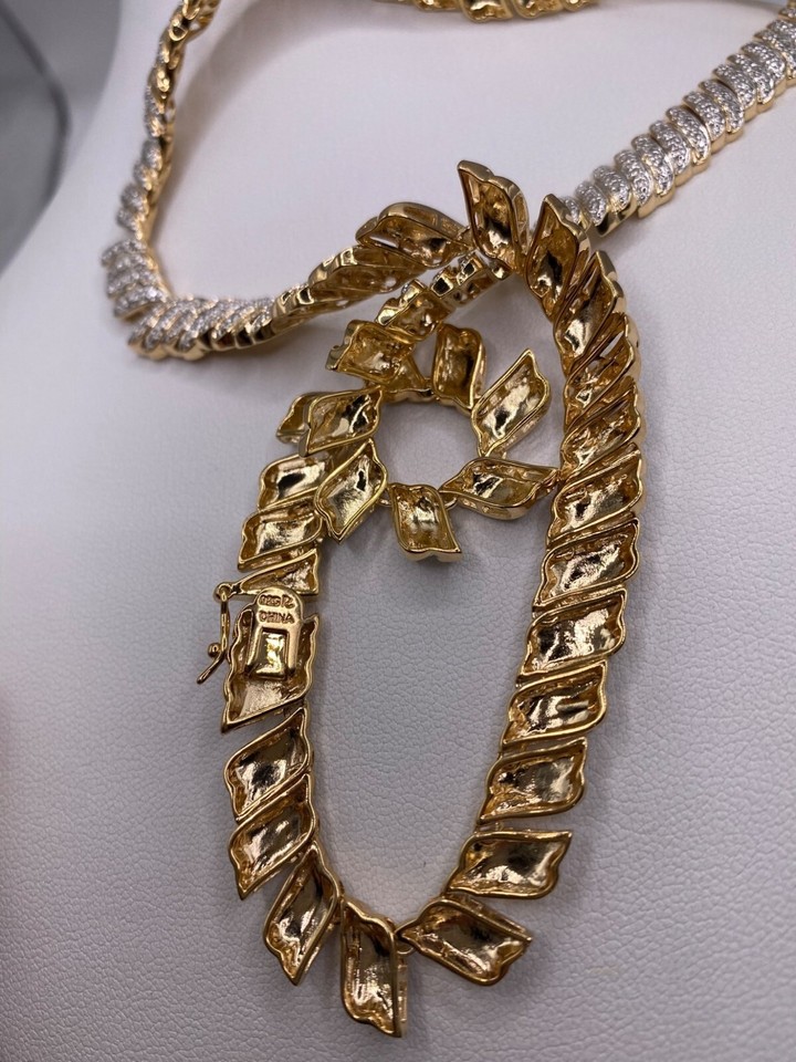 925 Ross Simons gold over sterling necklace | eBay