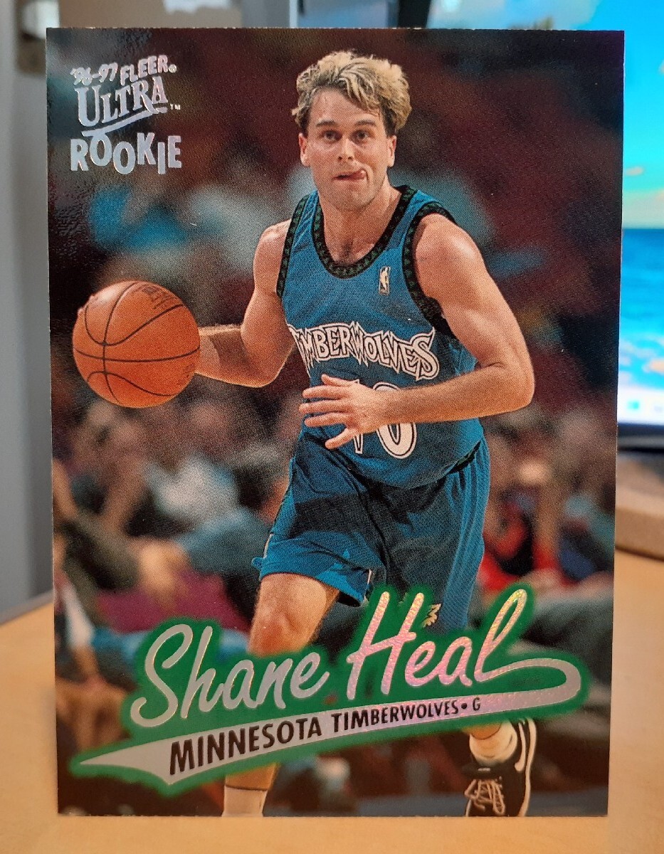 1996-97 SHANE HEAL ULTRA ROOKIE RC AUSTRALIA BOOMERS BRISBANE BULLETS ...