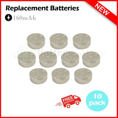 LR44 BATTERY (10 piece) LR44 357 A76 L1154 AG13 357 Alkaline Fenzer ...