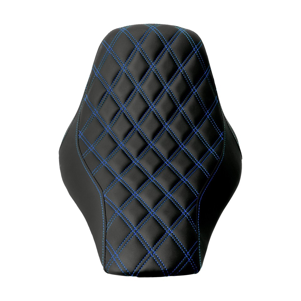 Driver w/ Blue Stitching Solo Seat For Harley Rocker C 2008-17 Breakout ...