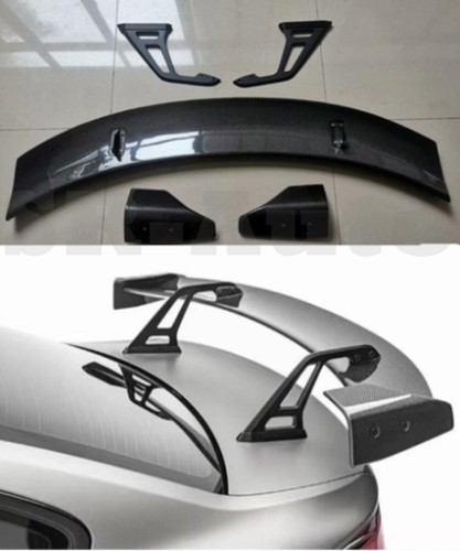 FOR BMW M2 M3 M4 M5 M6 True carbon fiber car rear spoiler wing fixed ...