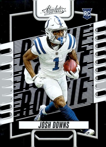 JOSH DOWNS RC 2023 Panini Absolute #128 ROOKIE NFL Colts ID:93381 | eBay