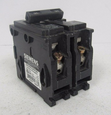 SIEMENS Q220 INTERRUPTOR 20A/2-POLE/120-240V | eBay