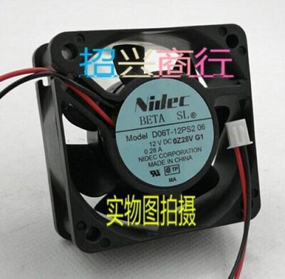 Genuine Original Nidec D06t-12ps2 A 3-wire Inverter6 12v 0.28a | eBay