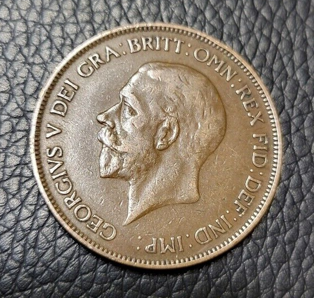 1931 Great Britain One Penny Coin | eBay